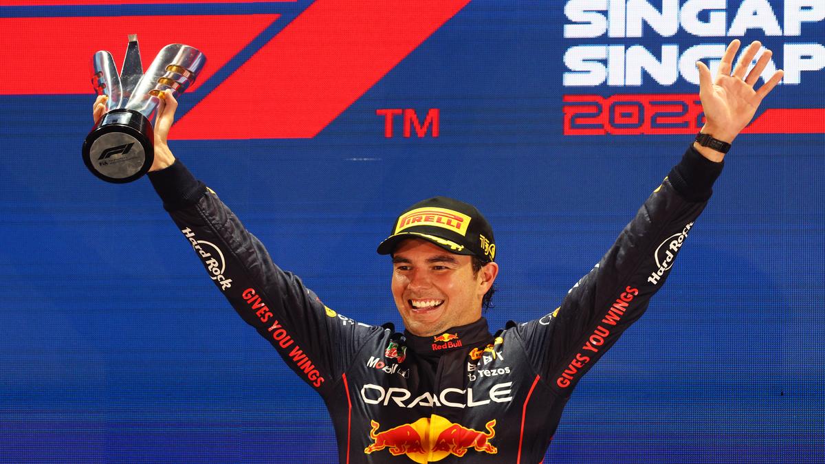 Formula 1: Perez holds on to Singapore GP win; Verstappen finishes seventh - Sportstar